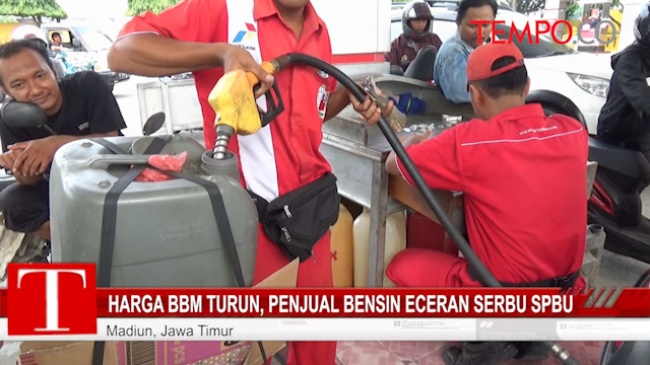 Pertamina Pastikan Pompa Dispenser SPBU Sesuai Takaran | tempo.co