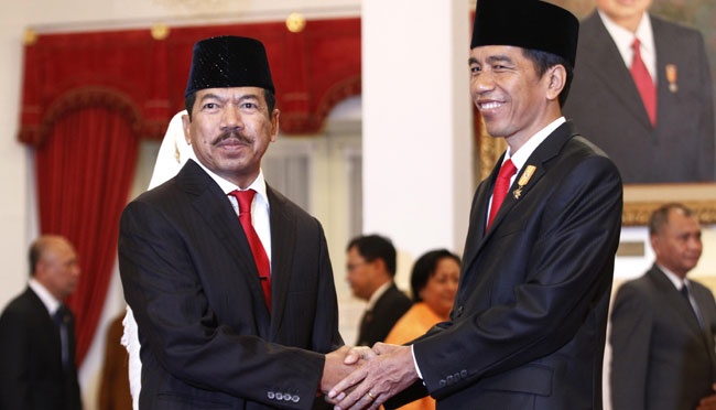 Pelantikan Kepala Lembaga Sandi Negara "Lama" di Periode Baru | tempo.co