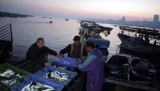 Nelayan Jalur Gaza Palestina Protes Pemblokiran Israel | tempo.co