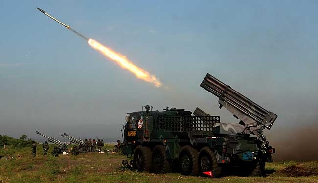 RM-70 Grad, Kendaraan Peluncur Roket Andalan Marinir Indonesia | tempo.co