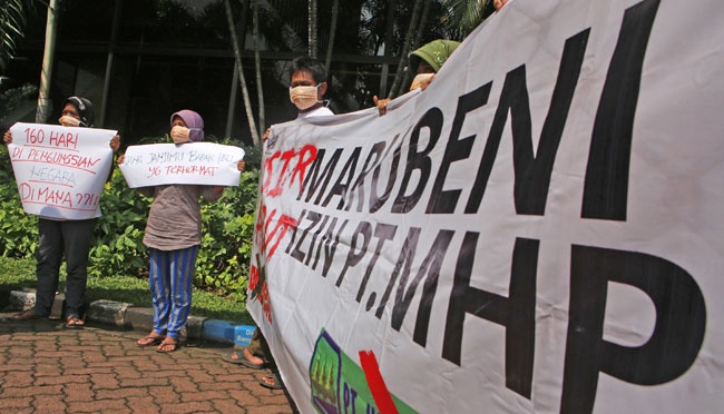 Digusur Paksa, Warga Gumilir Tuntut Pencabutan Izin PT MHP | tempo.co