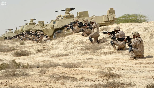 Intip Ketangguhan Tentara Arab Saudi di Latihan Tempur | tempo.co