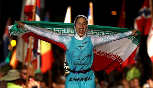 Shirin Gerami, Atlet Triathlon Berhijab Pertama dari Iran | tempo.co