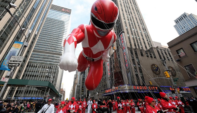 Power Rangers Ikut Ramaikan Parade Thanksgiving | tempo.co