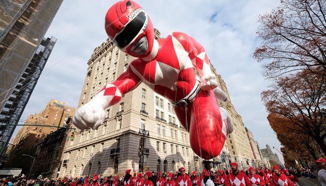 Power Rangers Ikut Ramaikan Parade Thanksgiving | tempo.co