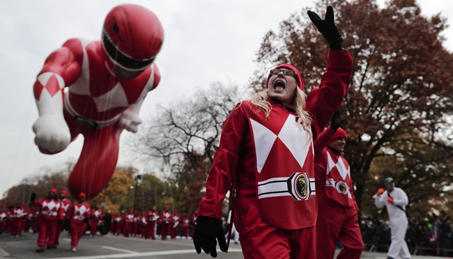 Power Rangers Ikut Ramaikan Parade Thanksgiving | tempo.co