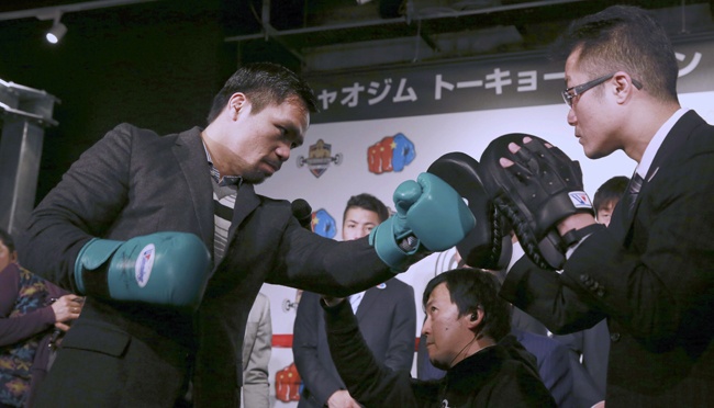 Manny Pacquiao Luncurkan Arena Tinju Miliknya di Tokyo | tempo.co