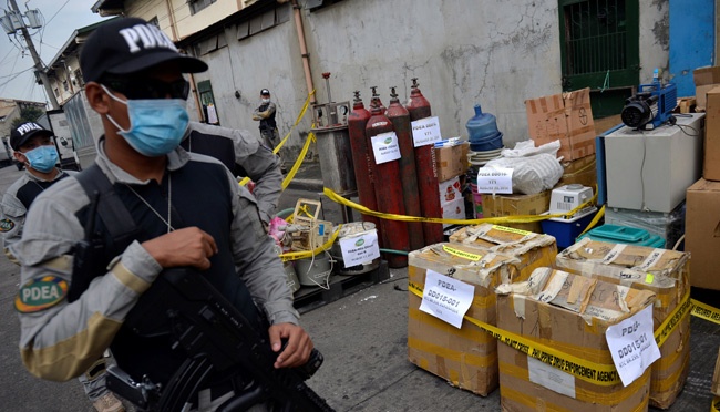 Filipina Musnahkan Bahan Baku dan Alat Pembuatan Sabu-sabu | tempo.co