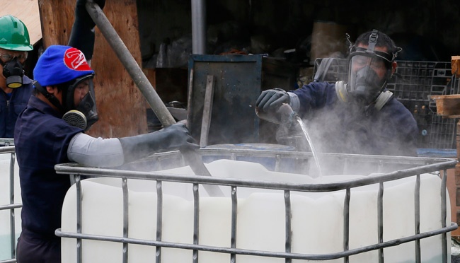 Filipina Musnahkan Bahan Baku dan Alat Pembuatan Sabu-sabu | tempo.co