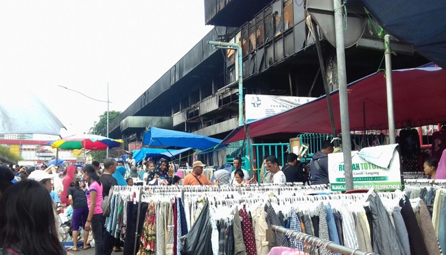 PKL di Trotoar Pasar Senen Mulai Direlokasi Awal Desember | tempo.co