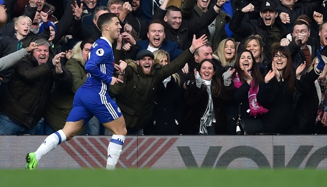 Chelsea Vs Swansea, Hazard: Stamford Bridge Kini Angker | tempo.co