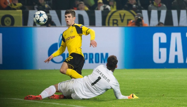 Bantai Benfica Dortmund Lolos Ke Perempat Final Liga Champions Foto