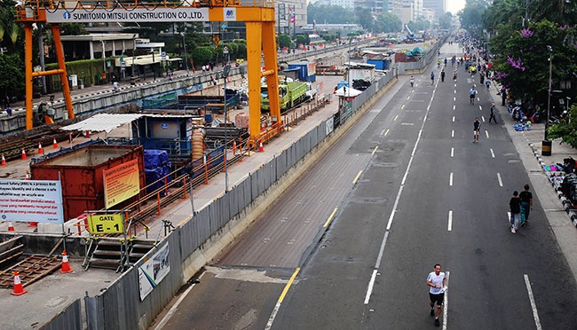 Masuki Bulan Puasa, Car Free Day Sepi | tempo.co