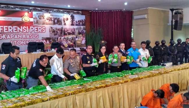 Kapolri Beber Kunci Sukses Bongkar Penyelundupan Sabu 1 Ton | tempo.co