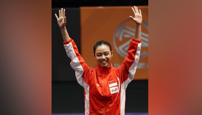 SEA Games 2017, Atlet Wushu Indonesia Kembali Gigit Medali Emas | tempo.co