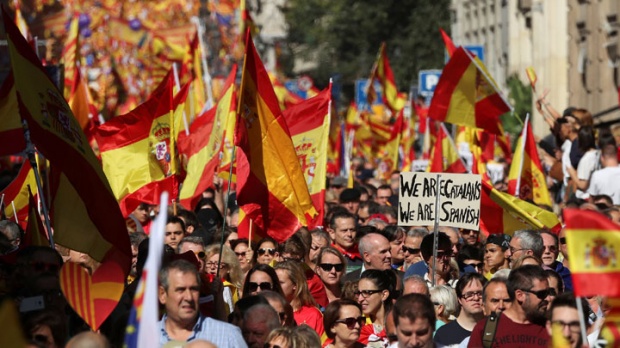 Thousands March for Unified Spain - World En.tempo.co