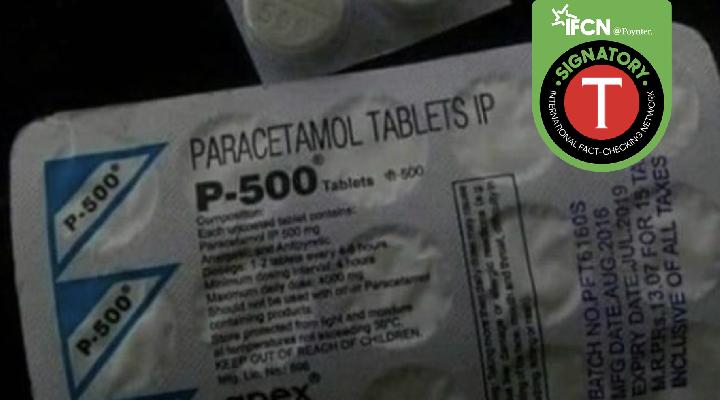 [Fakta atau Hoaks] Benarkah Paracetamol P/500 Mengandung Virus Machupo ...