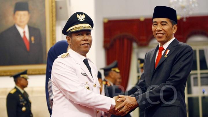 Jokowi Lantik Wakil Gubernur Bengkulu Dedy Ermansyah | tempo.co