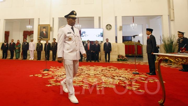 Jokowi Lantik Wakil Gubernur Bengkulu Dedy Ermansyah | tempo.co