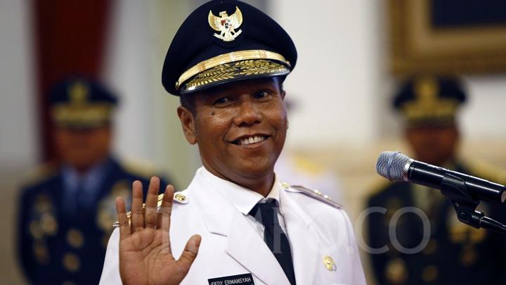 Jokowi Lantik Wakil Gubernur Bengkulu Dedy Ermansyah | tempo.co