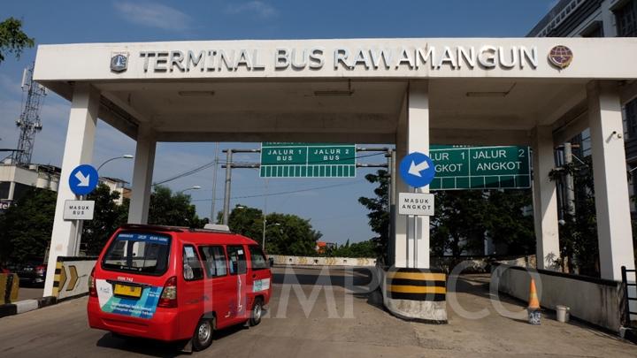 Menengok Kondisi Terminal Rawamangun yang Akan Direvitalisasi | tempo.co