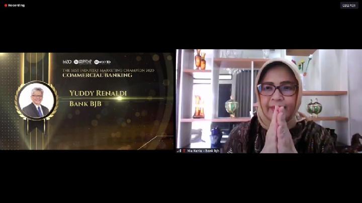 Dirut bank bjb Yuddy Renaldi Raih Penghargaan IMF 2020 | tempo.co