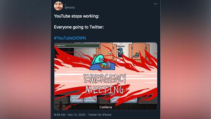 Meme Lucu Curhat Netizen saat #YouTubeDOWN - foto Tempo.co