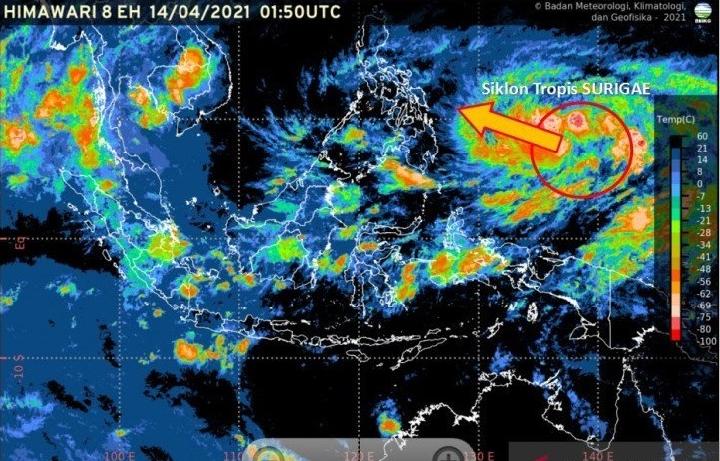 Tropical Cyclone in Southern East Java May Lead to Extreme Weather ...