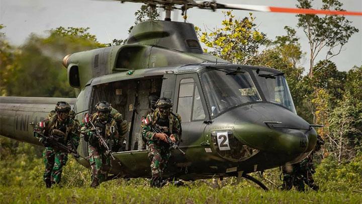 Aksi TNI saat Latihan Gabungan Garuda Shield XV dengan US Army | tempo.co