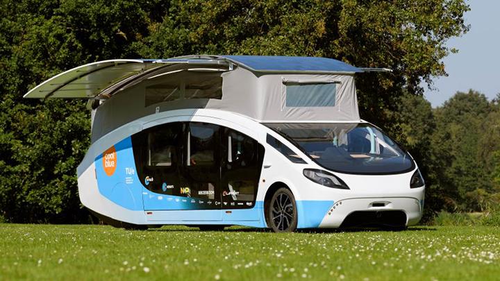 Mahasiswa Belanda Berhasil Buat Mobil Listrik Campervan Bertenaga Surya ...