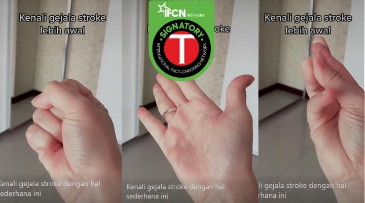 Keliru, Video Cara Sederhana Deteksi Gejala Stroke dengan Gerakkan Jari ...