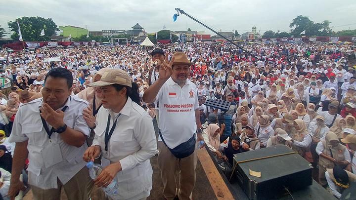 Rayakan Hut Gerindra Di Depok Ahmad Muzani Syarat Kurangi Kemiskinan