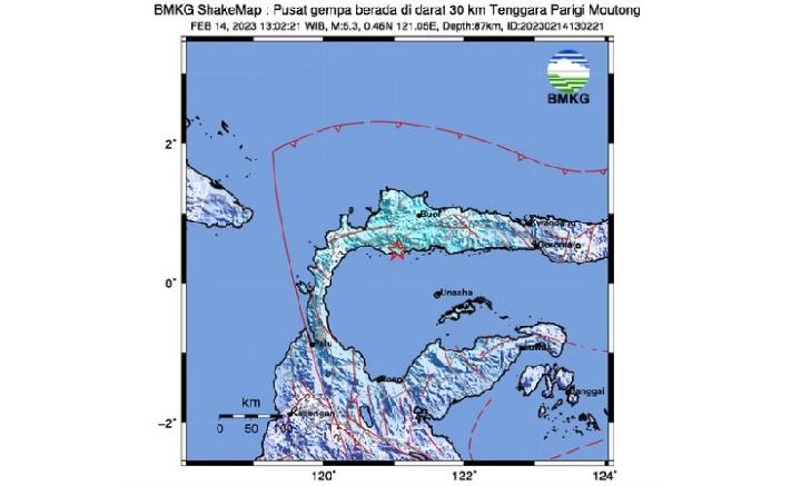 Gempa Guncang Sulawesi Tengah, BMKG: Akibat Subduksi Lempeng Sulawesi | tempo.co