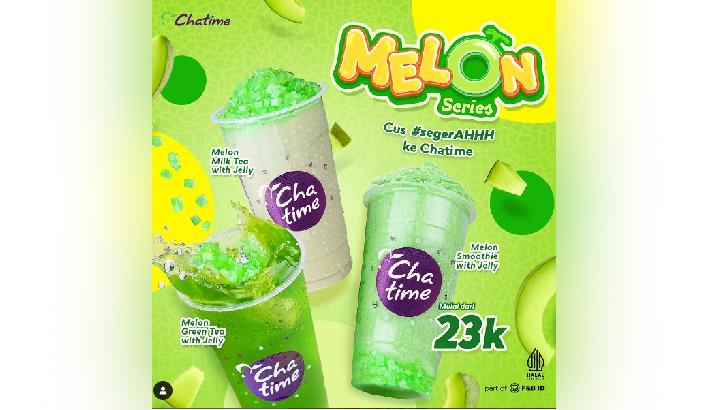 Melon Series Menu Baru dari Chatime, Minuman Segar untuk Buka Puasa ...