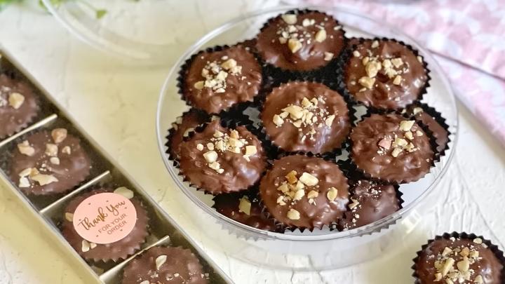 Kreasi Resep Kue Lebaran Berbahan Cokelat, Choco Peanut Cookies 2 ...