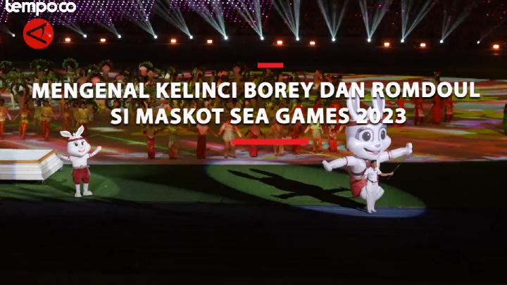 Pembukaan SEA Games 2023, Mengenal Maskot Kelinci Borey dan Romdoul ...