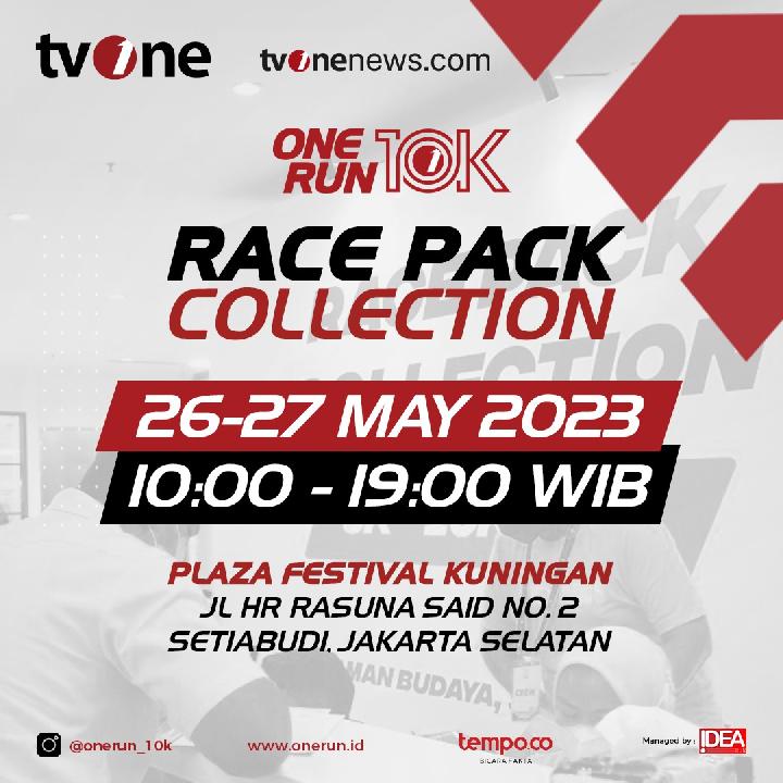 tvOne Gelar "ONERUN 10K" Diikuti 4.000 Pelari - Event Tempo.co