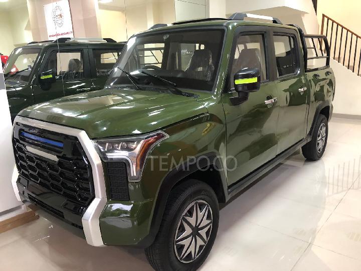 Mobil Listrik K-Tank Double Cabin Dijual Mulai Rp 110 Juta - Otomotif ...