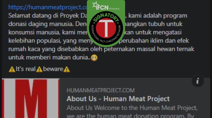 Keliru, Human Meat Project Menggalang Donasi Daging Manusia untuk Atasi Kelebihan Populasi dan ...
