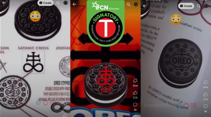 Keliru, Simbol Leviathan Cross Bukti Biskuit Oreo Makanan Setan - Cek ...