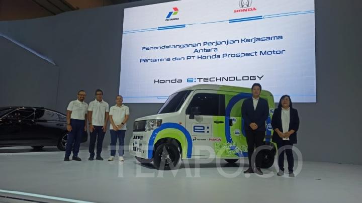Pertamina Gandeng Honda dalam Riset Penggunaan Mobil Listrik untuk Kegiatan Komersil - Bisnis ...