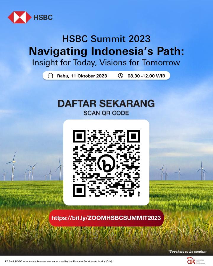 HSBC Summit 2023 : Membahas Visi dan Strategi Pertumbuhan Berkelanjutan ...