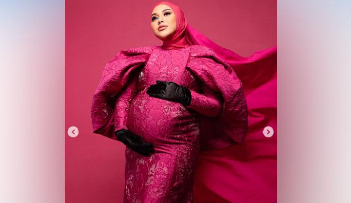 Gaya Maternity Shoot Aurel Hermansyah, Glamor dan Bernuansa Feminin ...