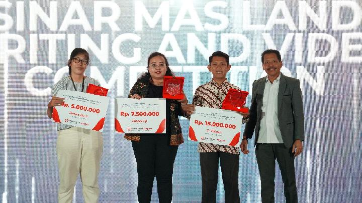 Sinar Mas Land Beri Penghargaan Kepada Penulis dan Kreator Video | tempo.co