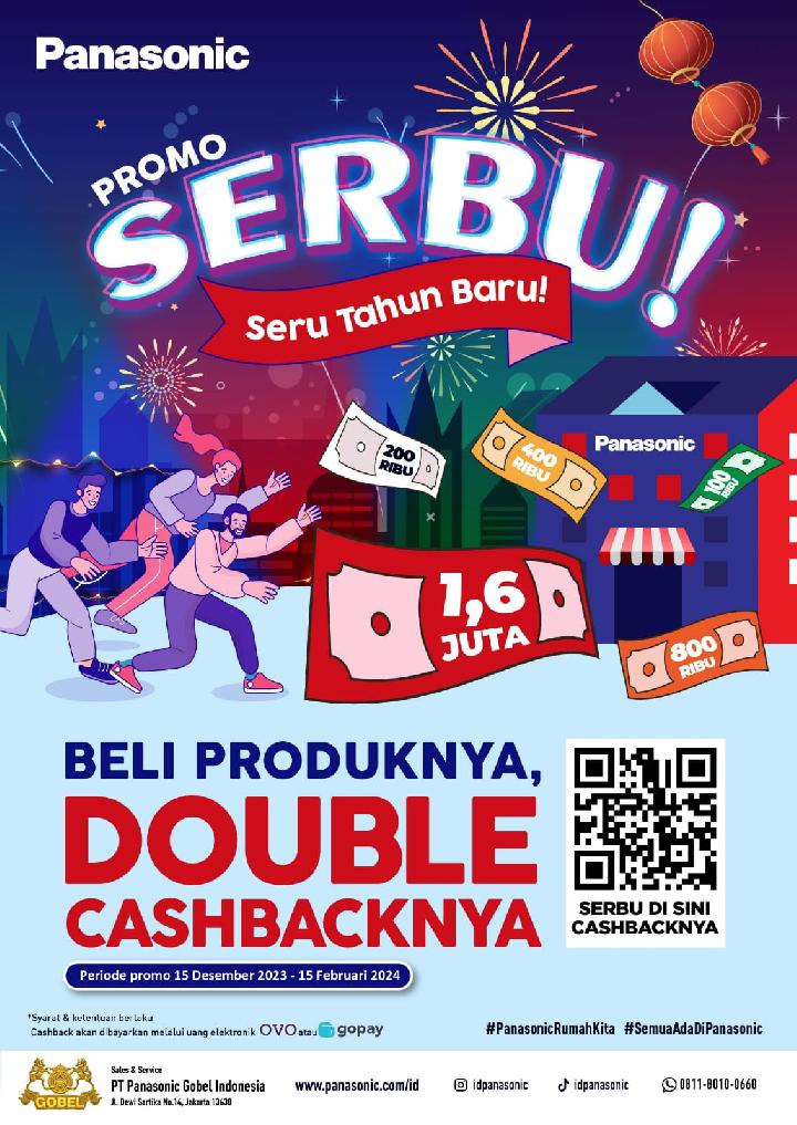Panasonic Gelar Promo SERBU Cashback Jutaan Rupiah | tempo.co
