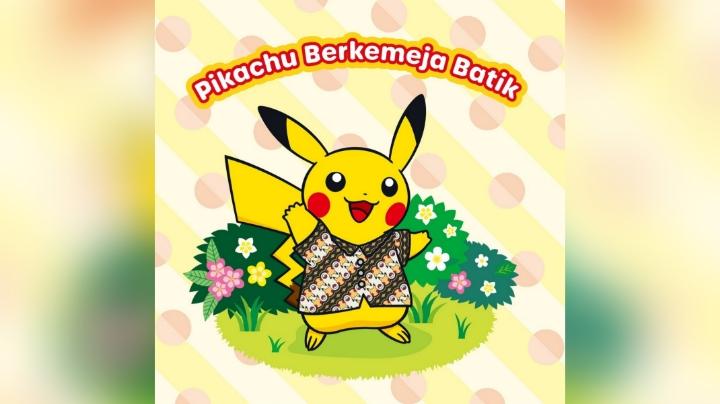Pikachu Bakal Sambangi 4 Kota di Indonesia, Perdana Pakai Batik ...
