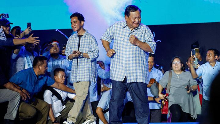 Prabowo Gibran Menang Quick Count Pilpres 2024 Jokowi Beri Selamat