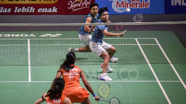 Hasil Indonesia Open 2024: Apriyani / Fadia Disingkirkan Ganda Putri Malaysia | tempo.co