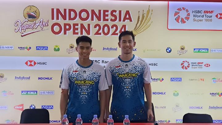 Lolos ke Semifinal Indonesia Open 2024, Sabar / Reza Ingin Membuat Keluarga Bangga | tempo.co