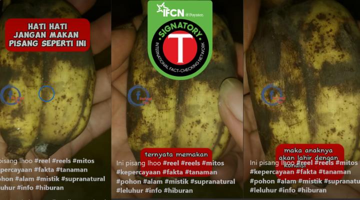 Keliru, Klaim Video Makan Pisang Dempet Bisa Lahirkan Bayi Kembar Siam ...